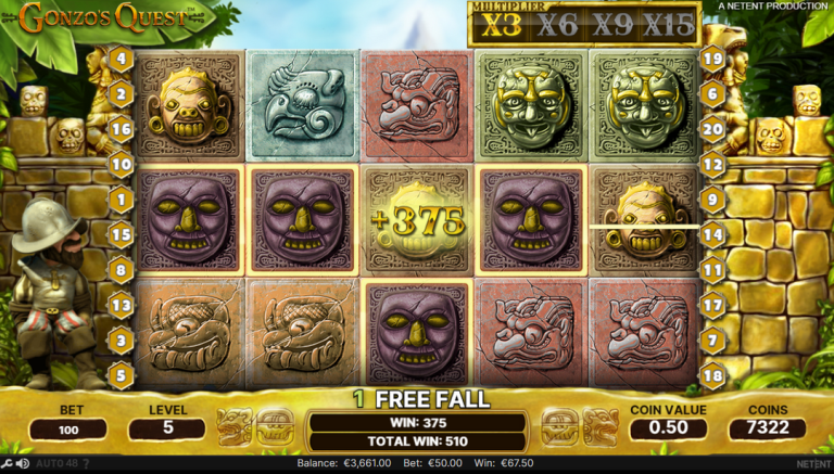 Gonzo's Quest Slot: Demo, Features, RTP, Free Spins & Gameplay